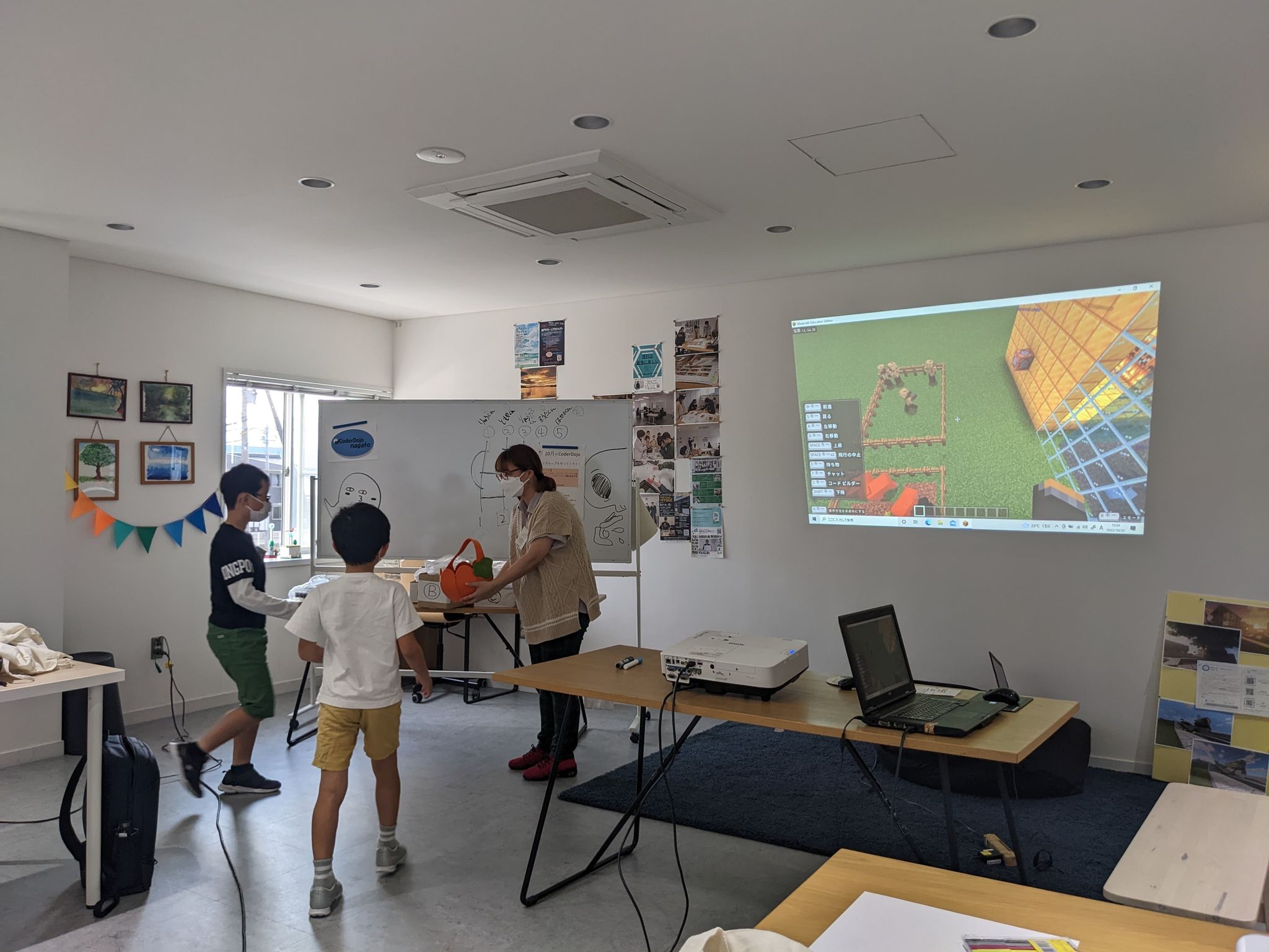 2022年10月22日のCoderDojoを終了しました。 | 長門市しごとセンター